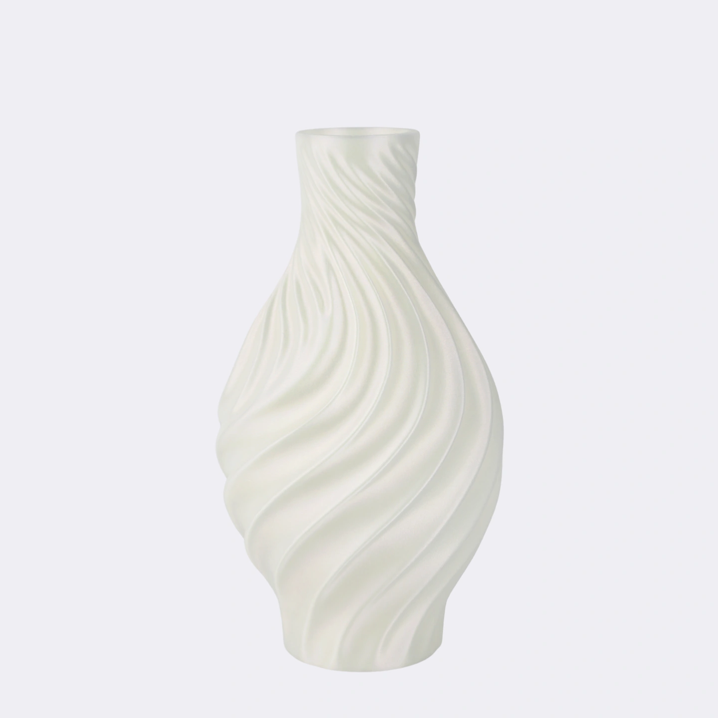 Spiral Breeze Vase - Aurora Texture Sophisticated 3D Artistry ...