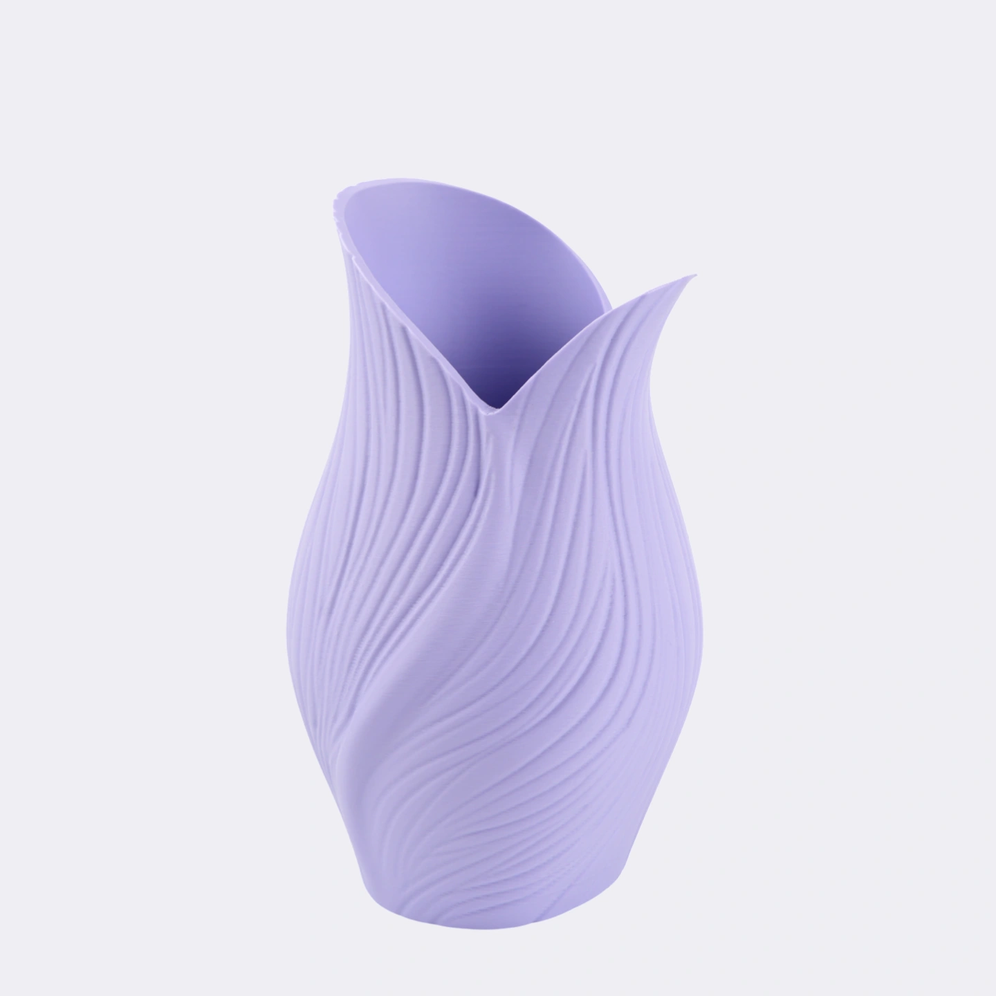 Tulip Vase - Matte Texture Artistic 3D Printed Decor - 3DChicpot ...